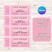 Customizable Love Coupon Book Printable Coupon Book, Valentine's Day ...