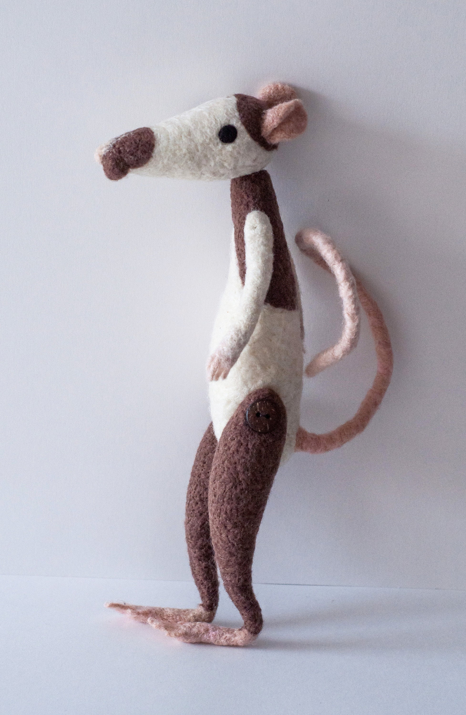 Custom needlefelted rat art doll vegan friendly - Etsy 日本