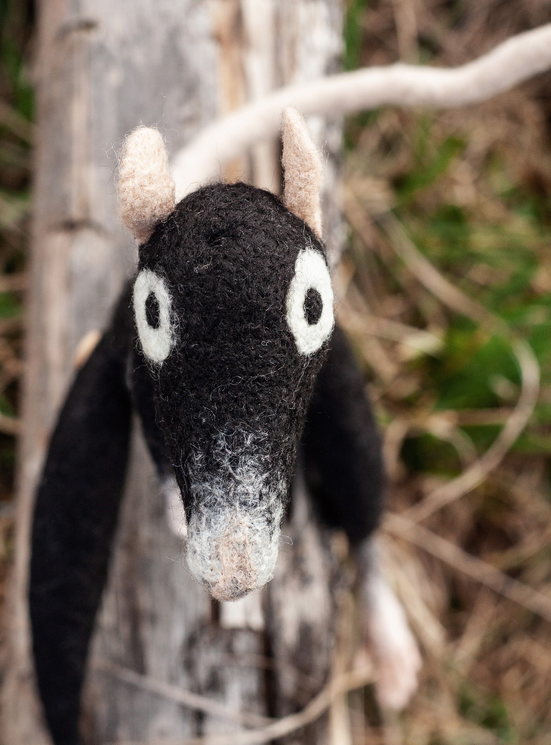 Needlefelted rat art doll vegan friendly - Etsy España