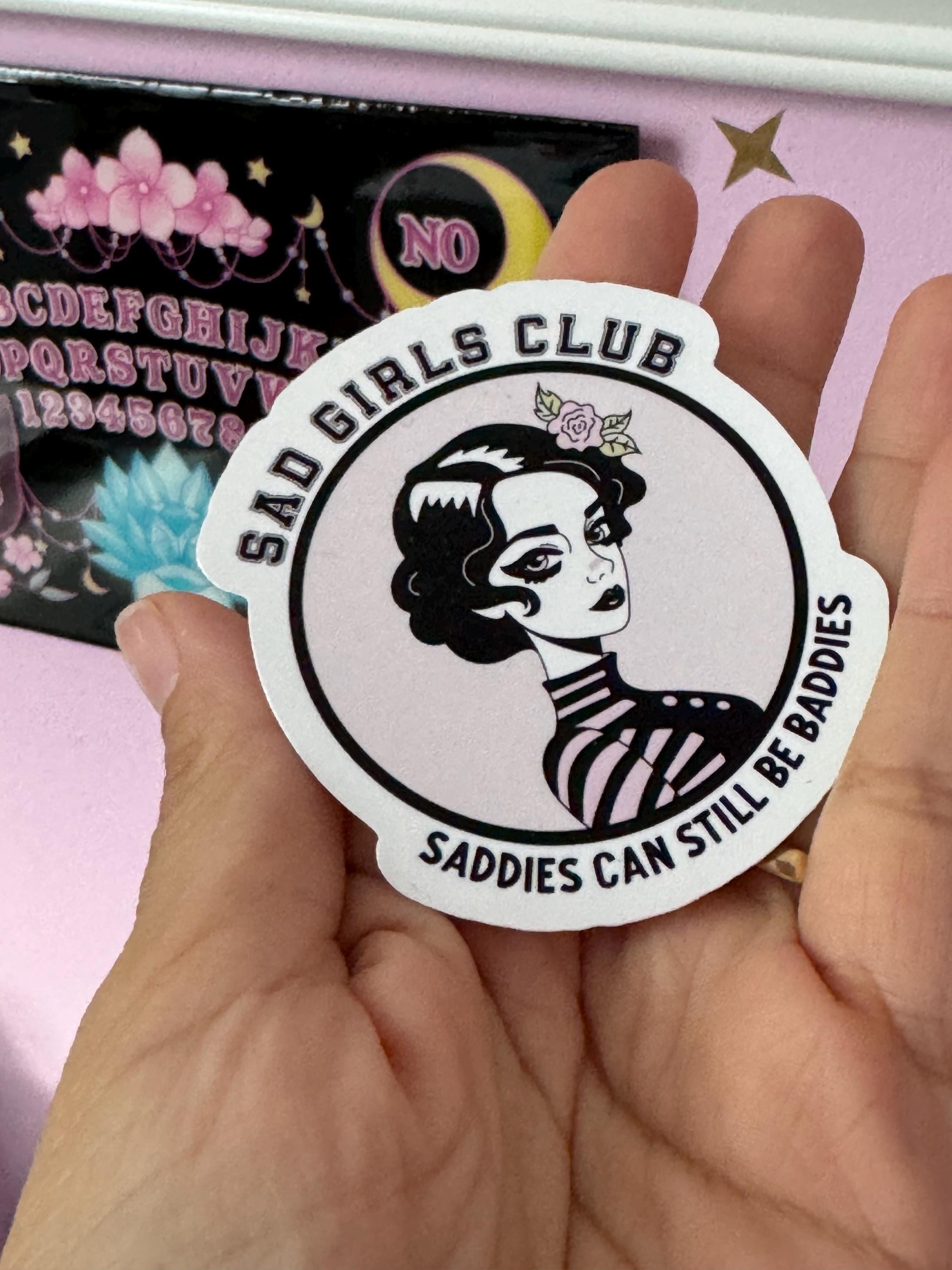 Sad Girls Club Sticker - Etsy