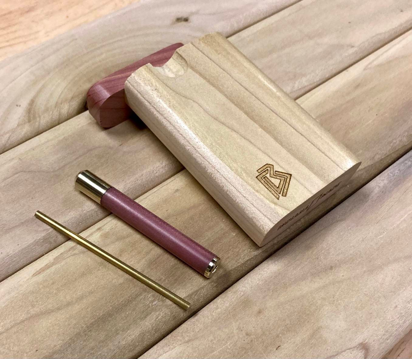 Mushroom Engraved Poplar Wood Dugout W Poker Aromatic Cedar - Etsy