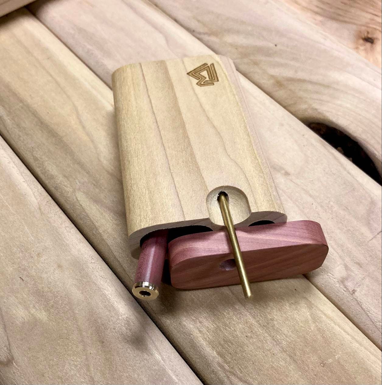 Mushroom Engraved Poplar Wood Dugout W Poker Aromatic Cedar - Etsy