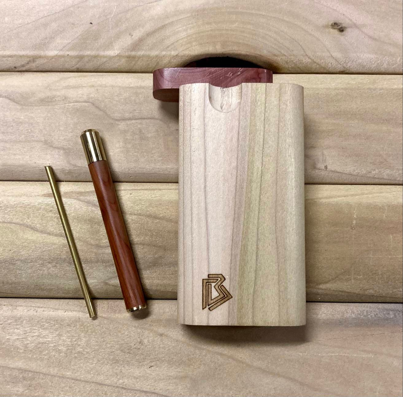 Mushroom Engraved Poplar Wood Dugout W Poker Aromatic Cedar - Etsy