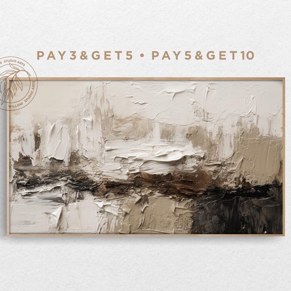 Neutral Textured Wall Art - Etsy