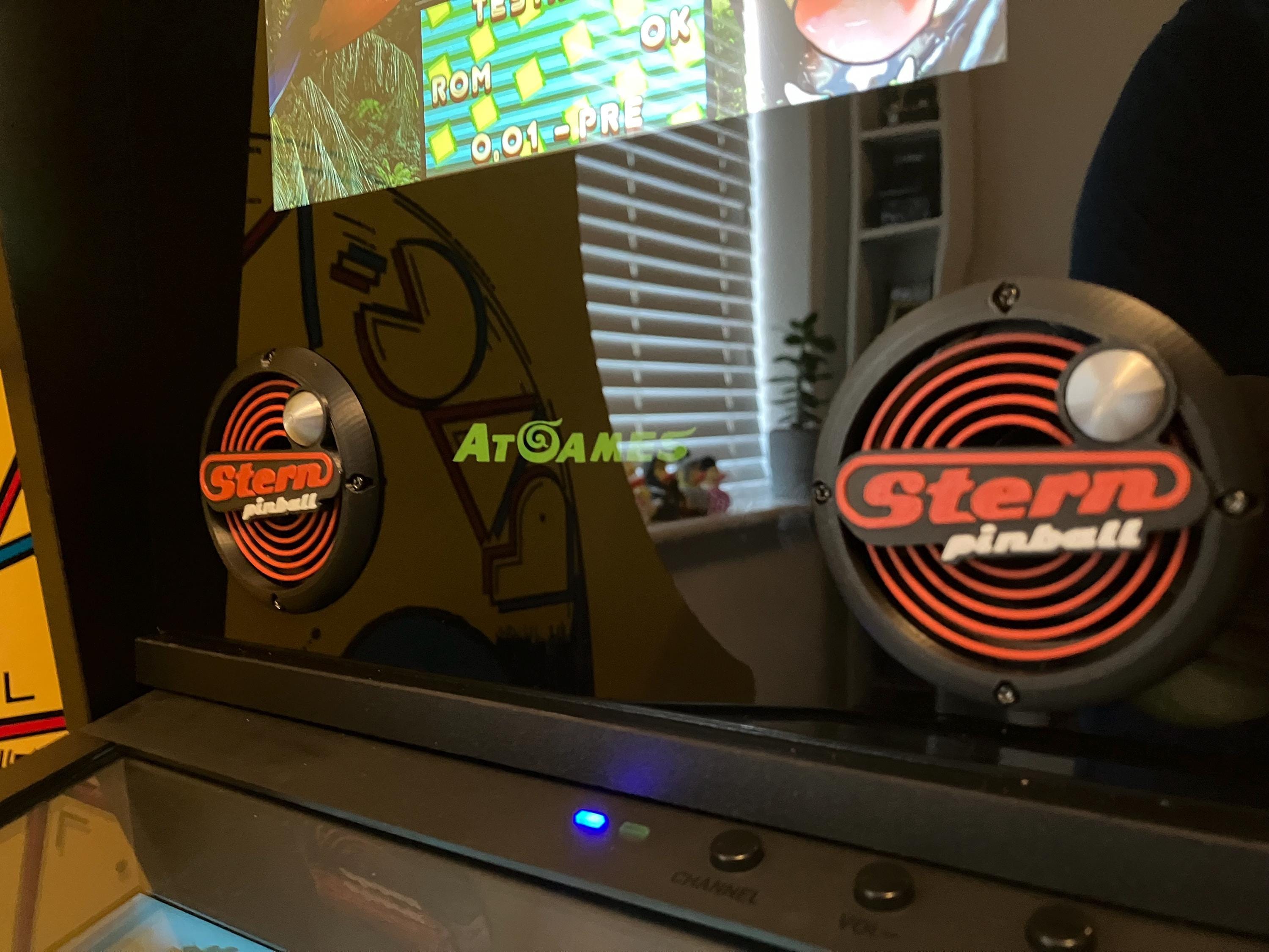Atgames Legends Pinball MICRO - Speaker Grills (pair) - Etsy
