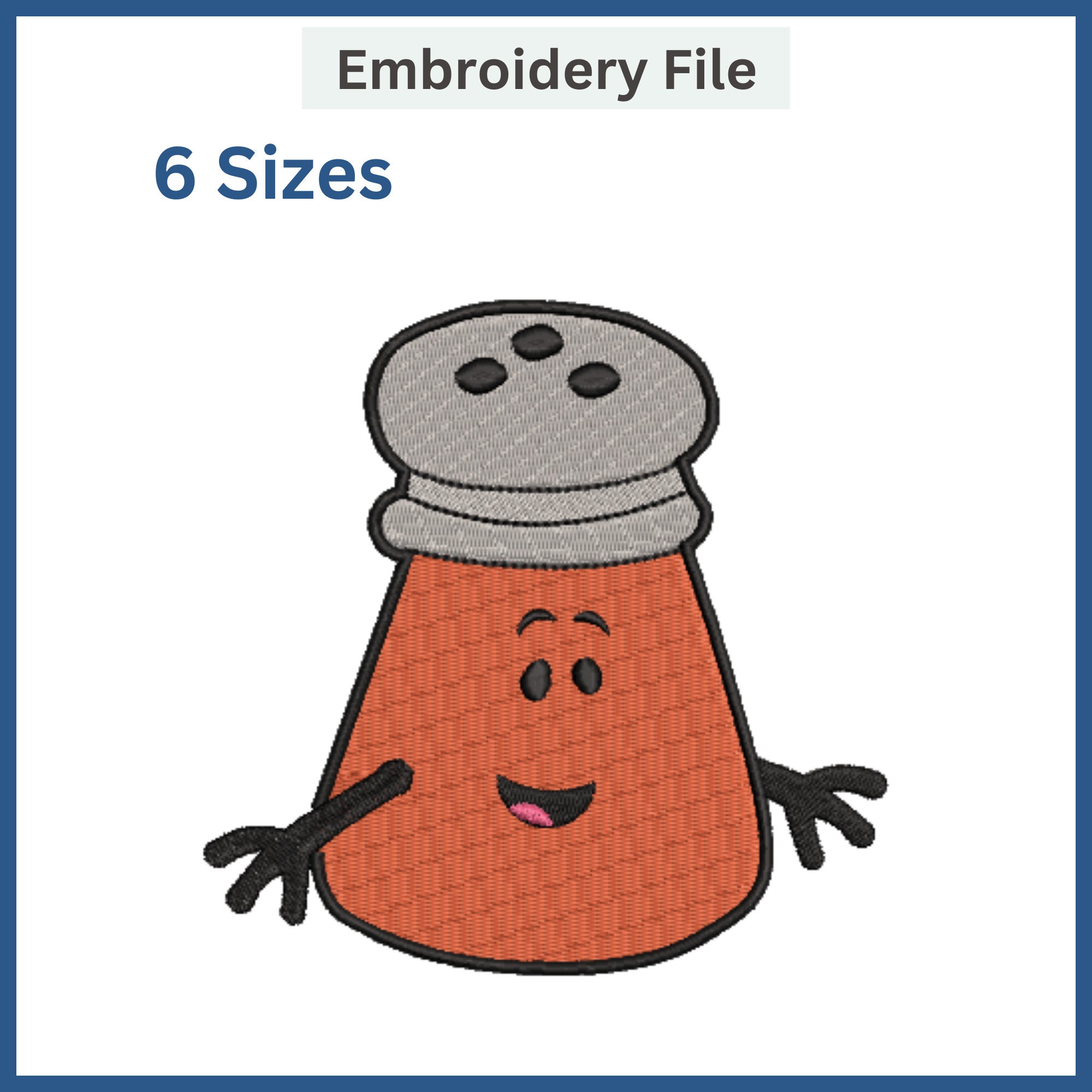 Paprika Shaker Embroidery Design Paprika Embroidery Design - Etsy