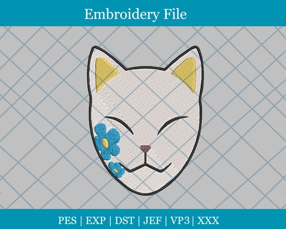 Clothing & Wearables Appliques & Patches 2 sizes Available Sabito Mask ...