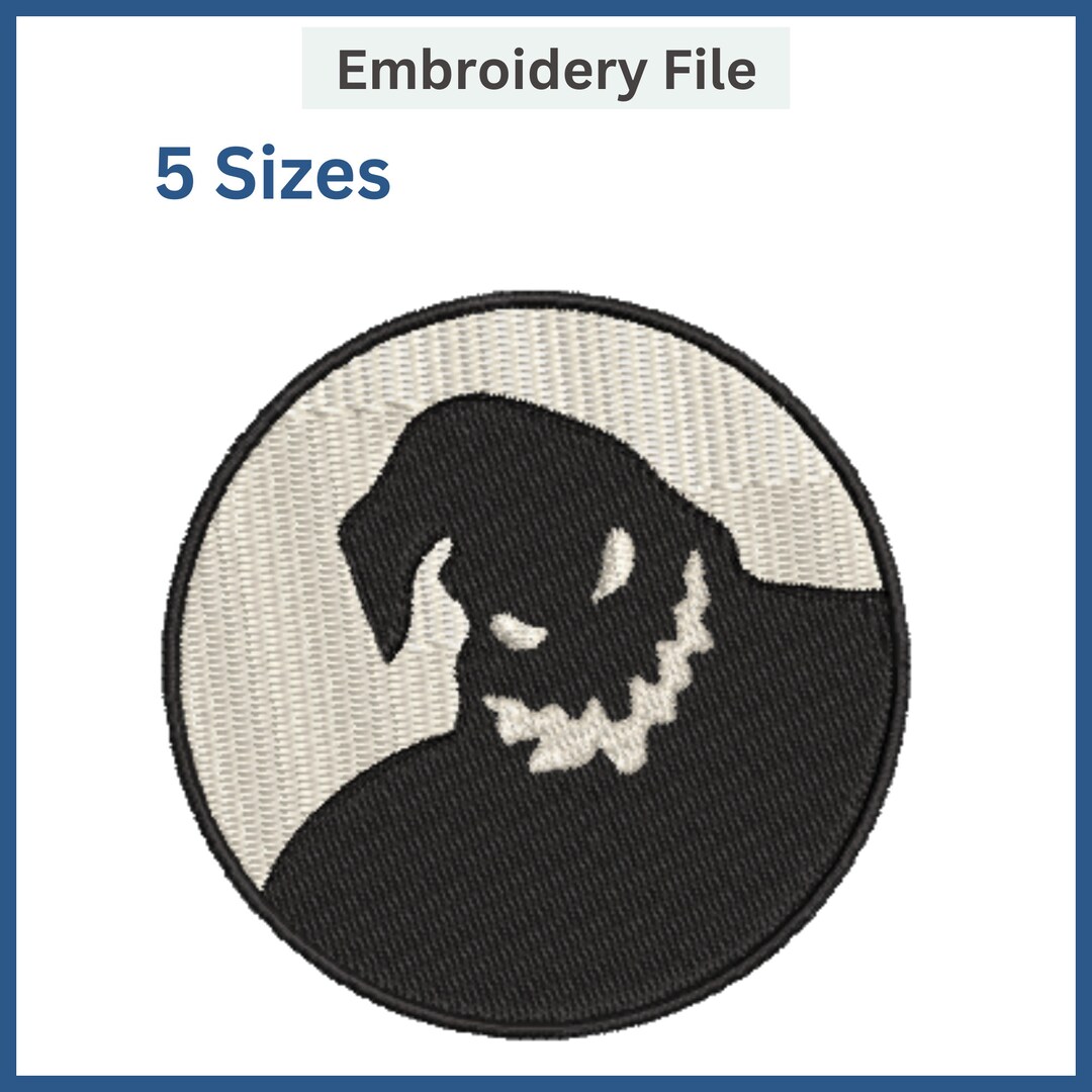 Cartoon Embroidery Design Nightmare Design Christmas Embroidery Design ...