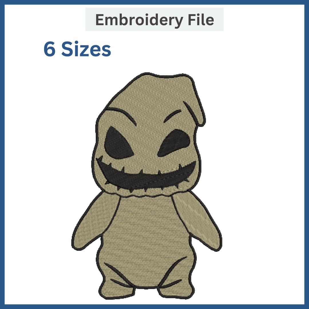 Nightmare Puppet Embroidery Design | Nightmare Design | Puppet ...