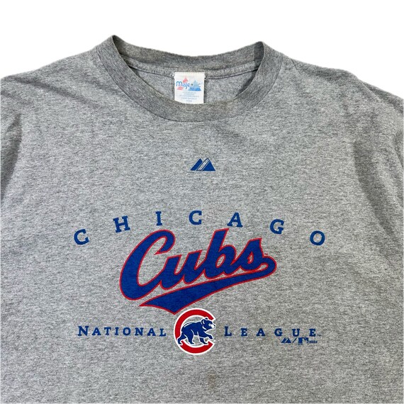 Vintage 2005 Chicago Cubs MLB Classic Logo Graphic T … - Gem