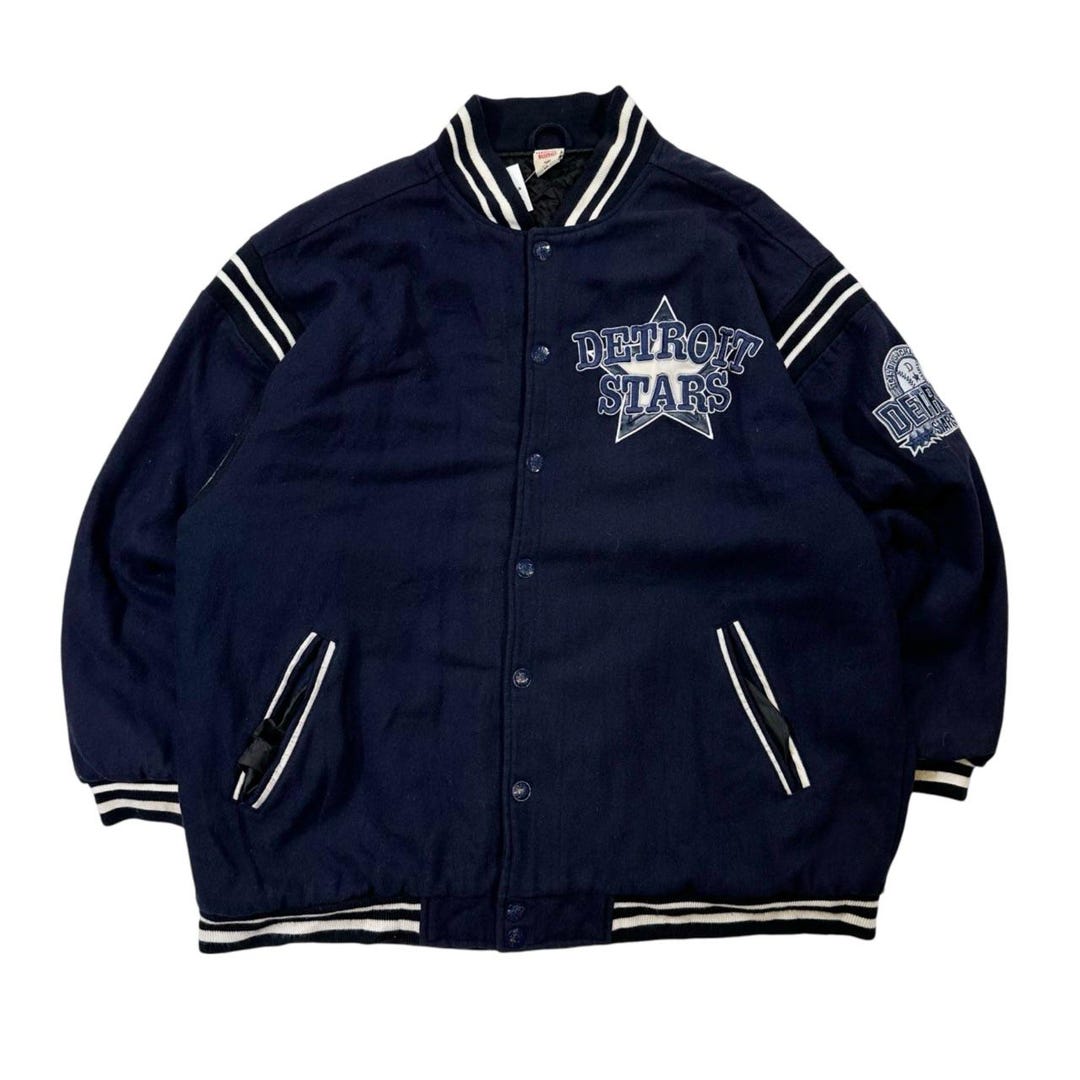 Vintage Rare Negro League Detroit Stars Varsity Jacket - Etsy