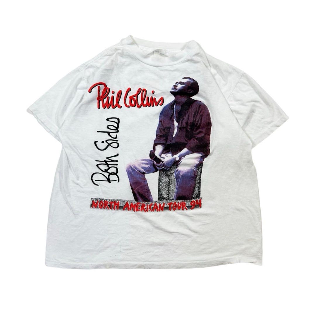 Vintage 1994 Phil Collins Both Sides Big Print Graphic Tour T Shirt - Etsy