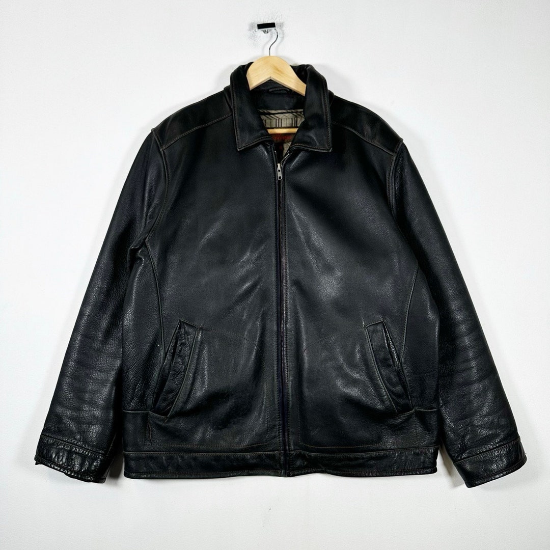 Vintage 90s Lined Danier Leather Jacket - Etsy