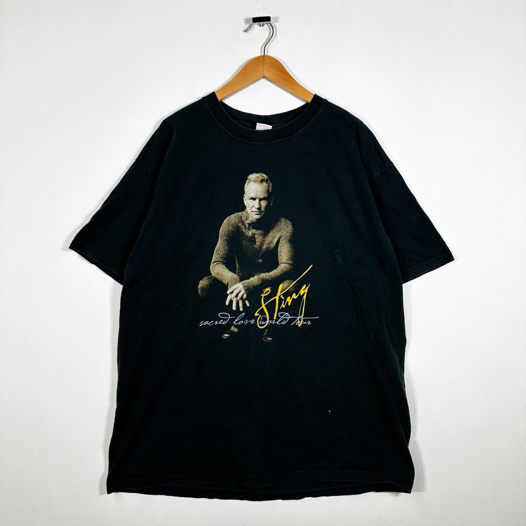 Vintage 2004 the Police Sting Graphic Band Tour Tee - Etsy