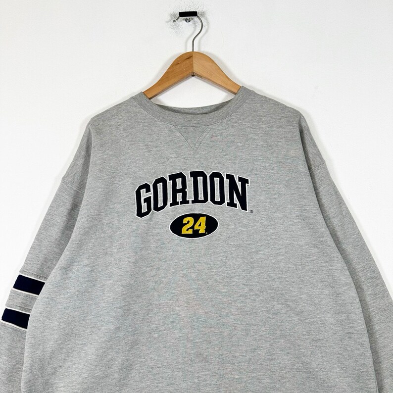 Vintage Chase Competitors NASCAR Jeff Gordon Patch Spellout Sweater - Etsy