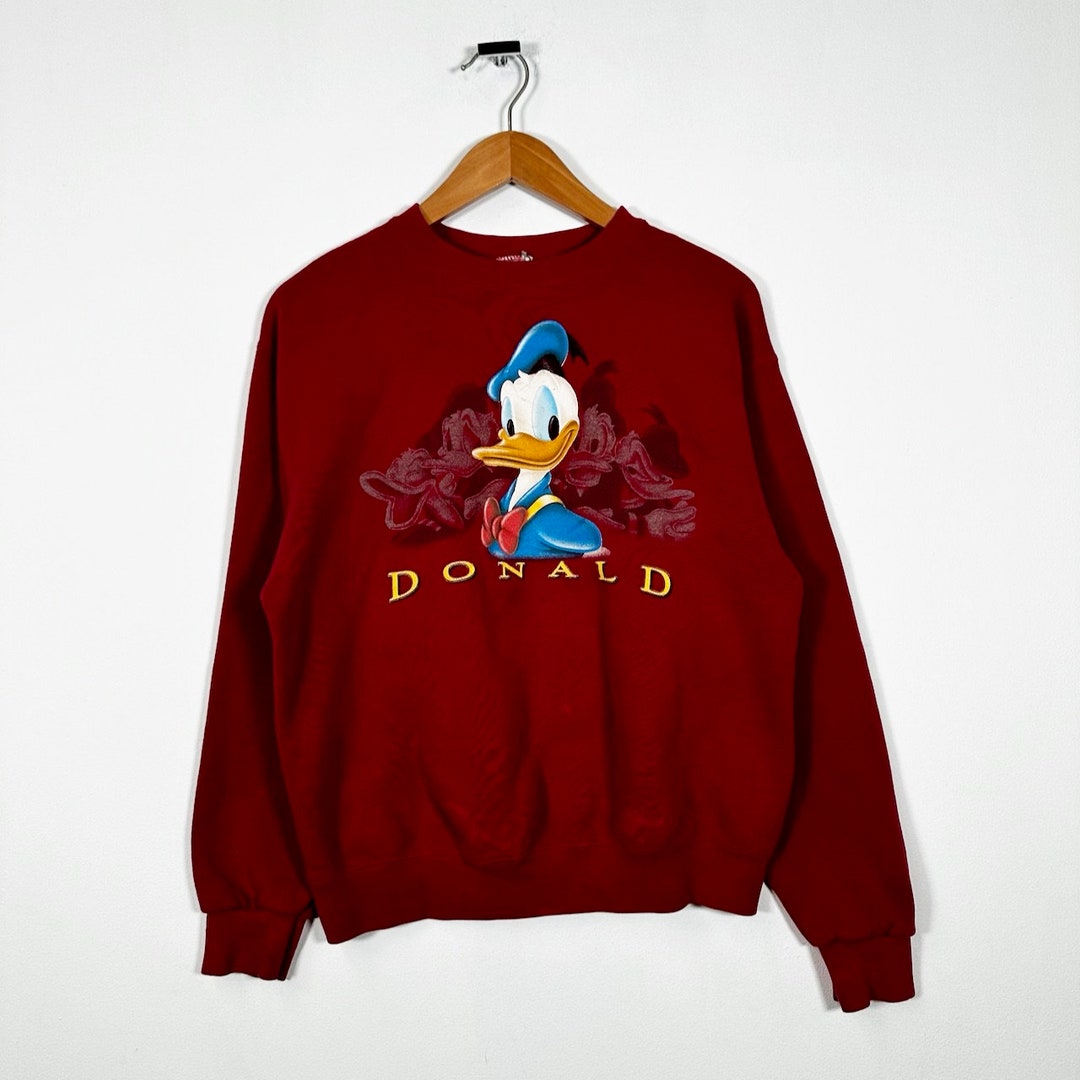 Vintage 90s Donald Duck Disney Graphic Crewneck - Etsy