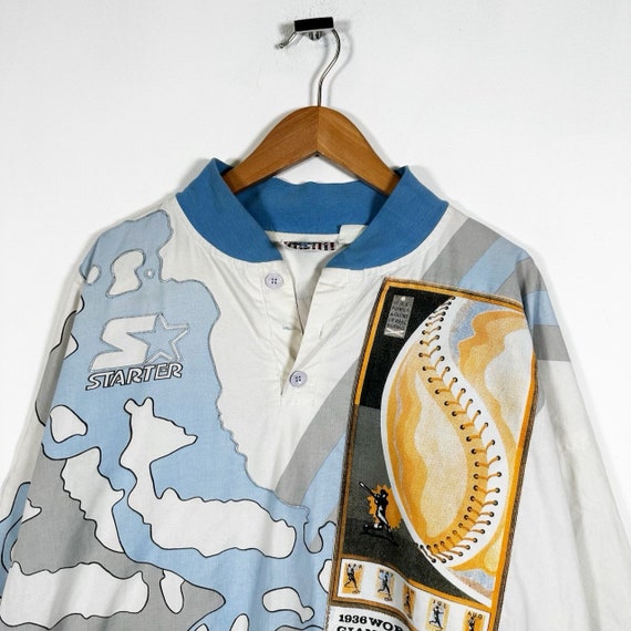 Vintage RARE Starter 1980s New York Yankees All Over … - Gem