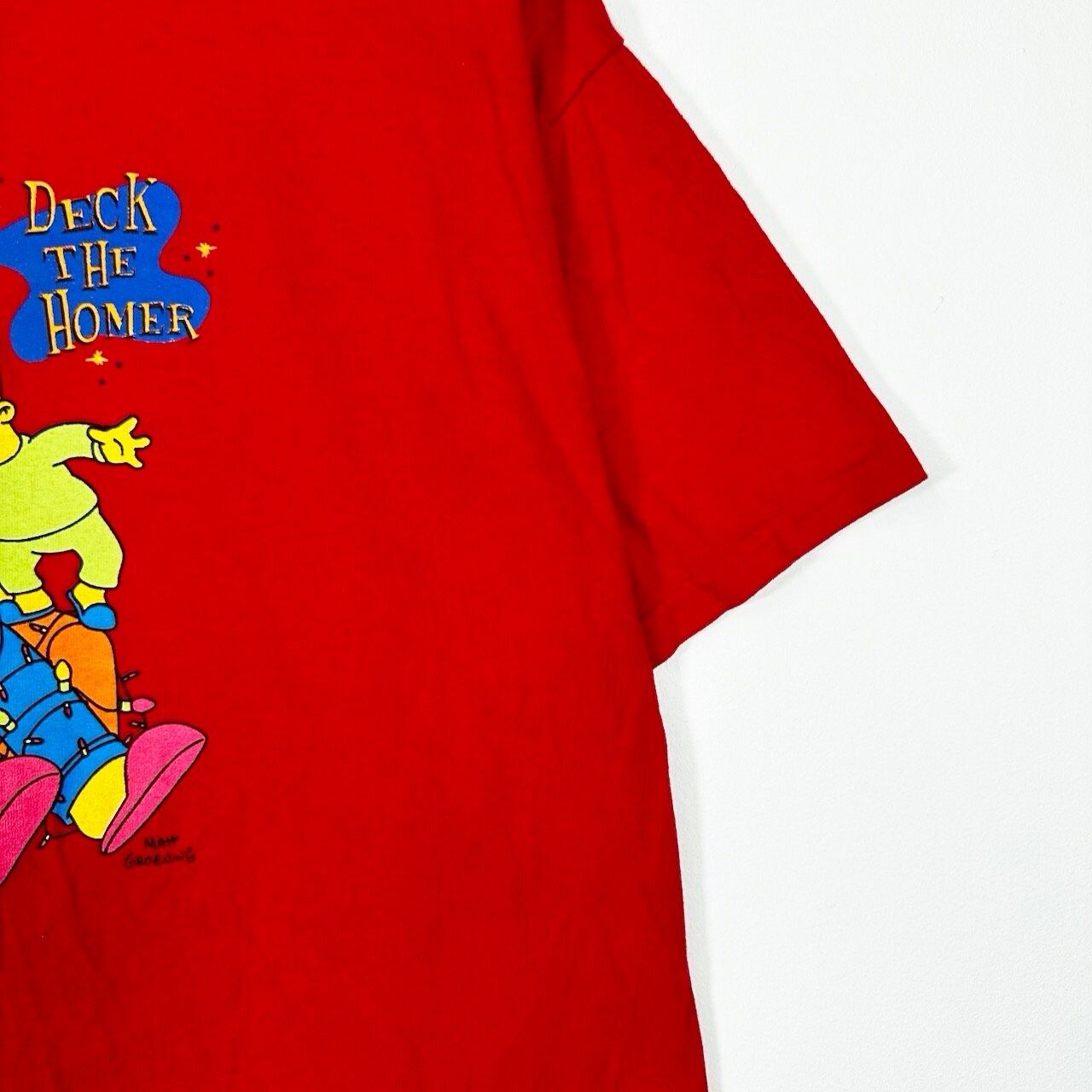 Vintage 2003 the Simpsons Homer Simpson Deck the Homer Graphic - Etsy