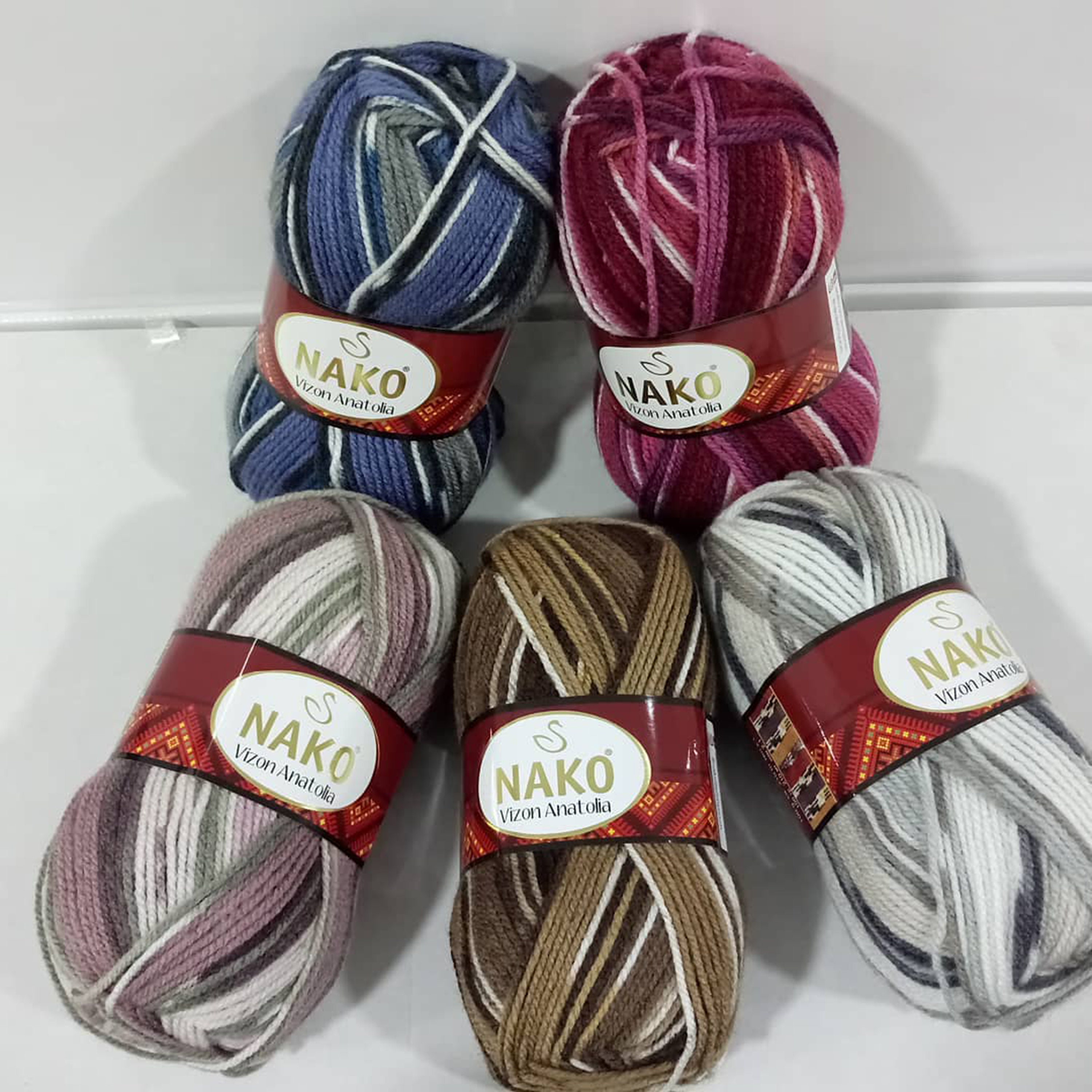 Nako Vizon Anatolia/ Crochet Yarn Knitting Yarn%100 Premium | Etsy