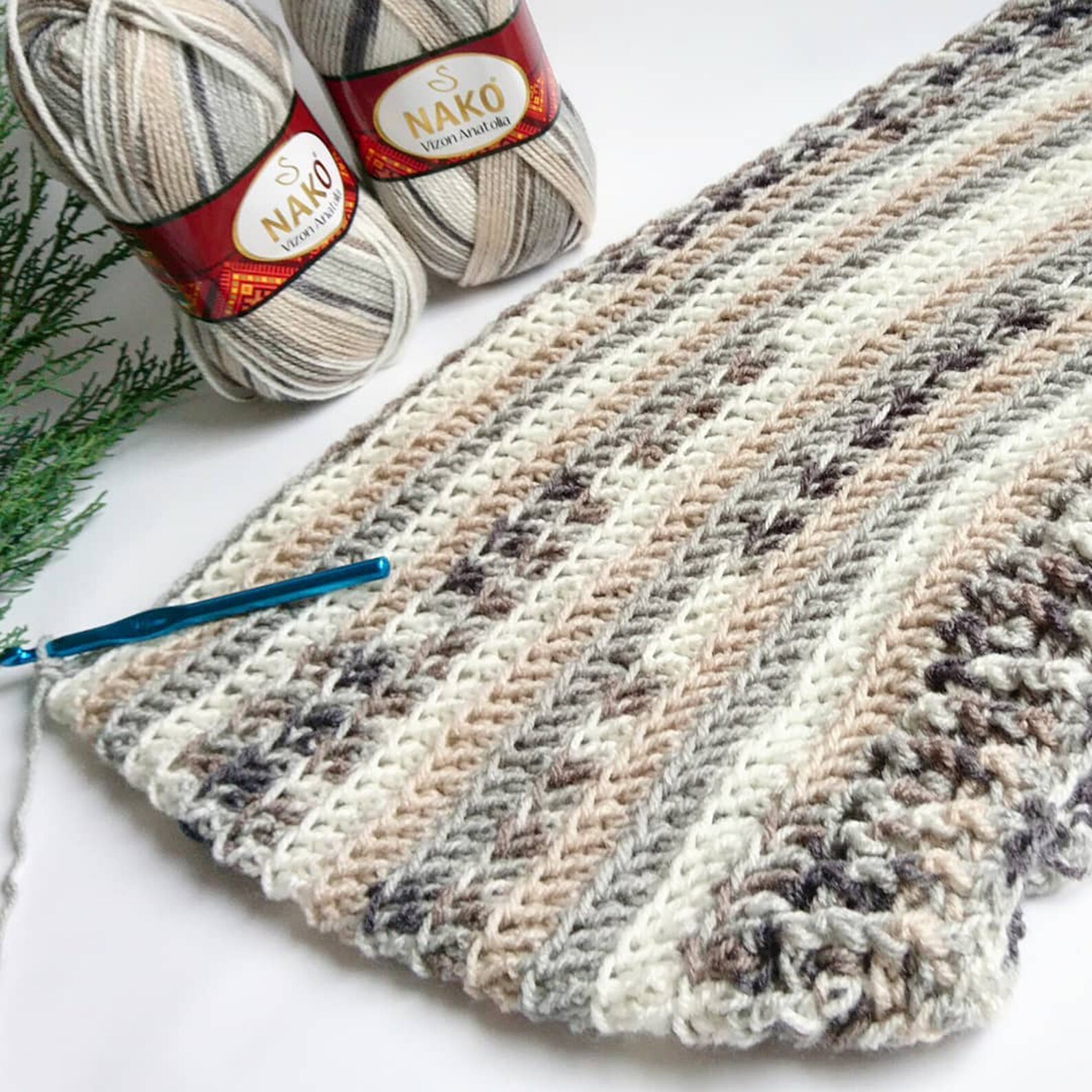 Nako Vizon Anatolia/ Crochet Yarn Knitting Yarn%100 Premium | Etsy