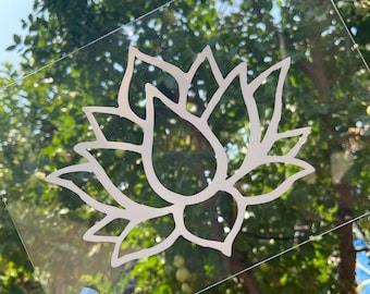 Flower Window Vinyl - Etsy