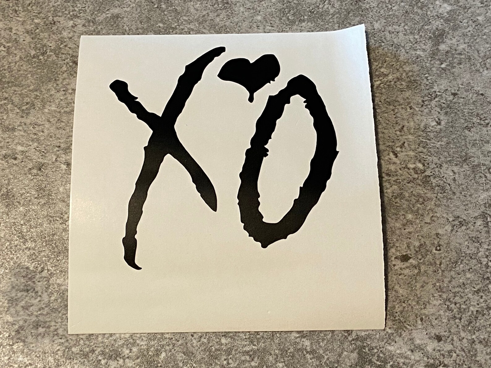 XO Decal Premium Quality Vinyl perfect for car window | Etsy