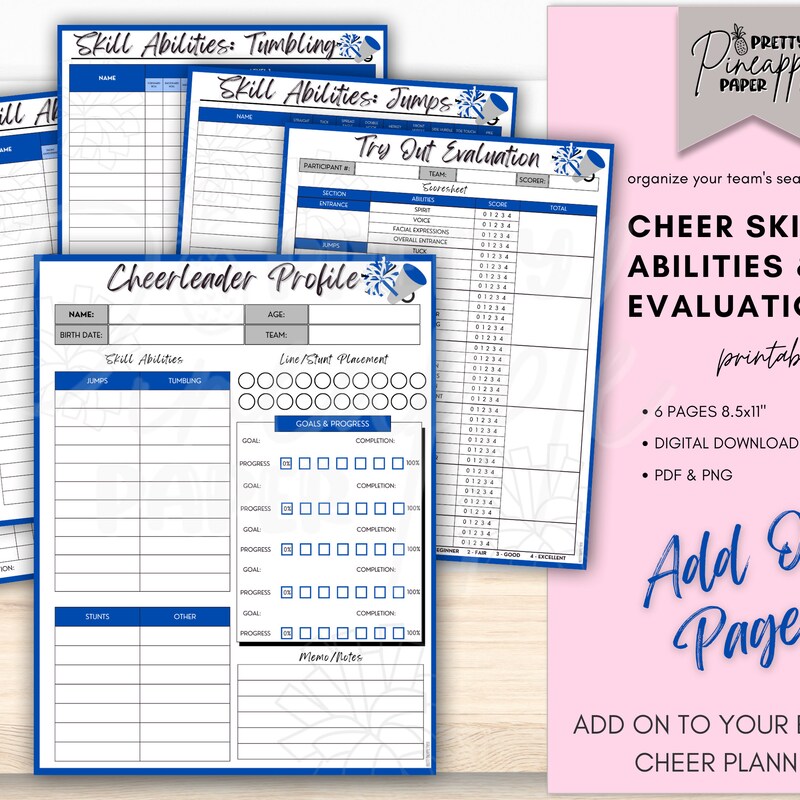 Cheer Formation Templates - Etsy