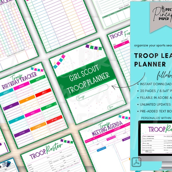 Girl Scout Planner - Etsy