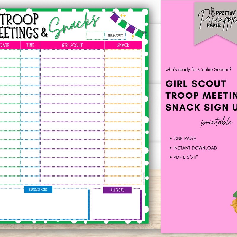 Girl Scouts Sign - Etsy