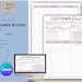 Editable Customer Record Planner Sheet Instant Download, Edit Canva ...