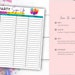 Printable Party Volunteer Sign up Sheet Instant Download for Potluck ...