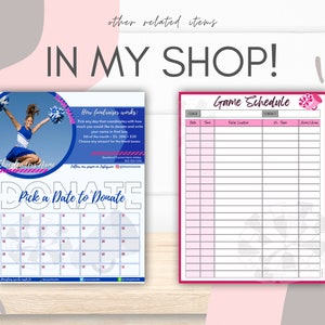 Printable Cheer Game Day Plan and Practice Agenda, Instant Download ...