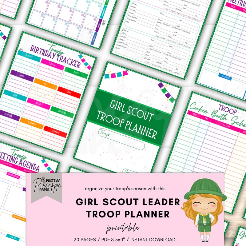 Girl Scout Troop Svg - Etsy