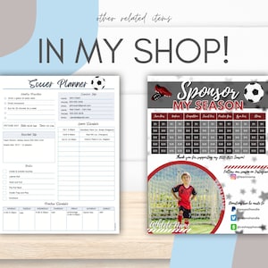 Editable Soccer Roster Template, Game Day Team Info, Coach Planner ...