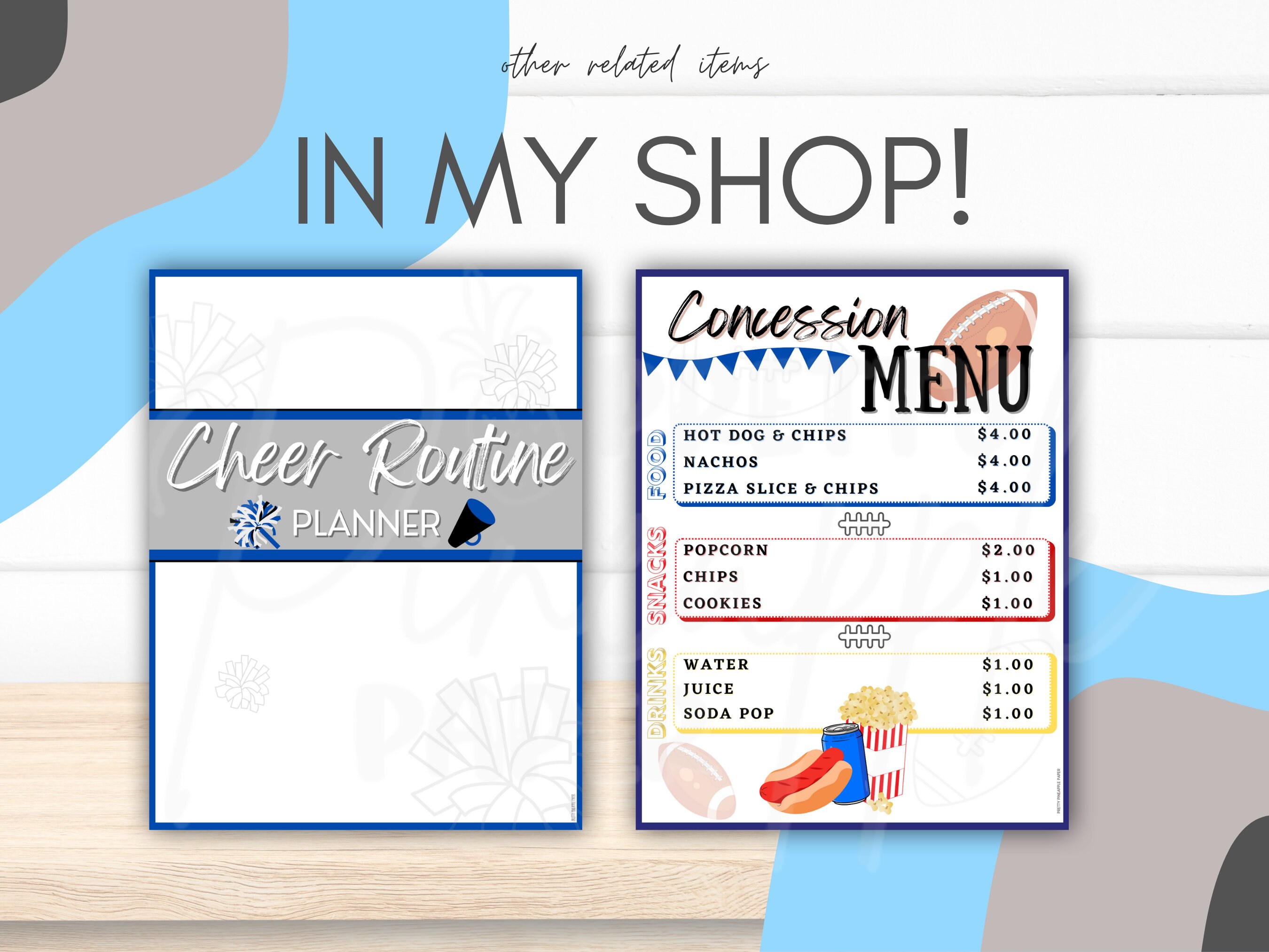 Editable Cheer Calendar Template, Instant Download Practice Game ...