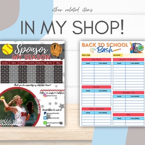 Editable Concession Stand Sign up Instant Download Printable - Etsy