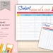 Printable School Student Sign in and Out Sheet, Instant Digital ...