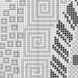 Geometric Bono Rainbow Cross Stitch Pattern PDF, Easy Small Counted ...