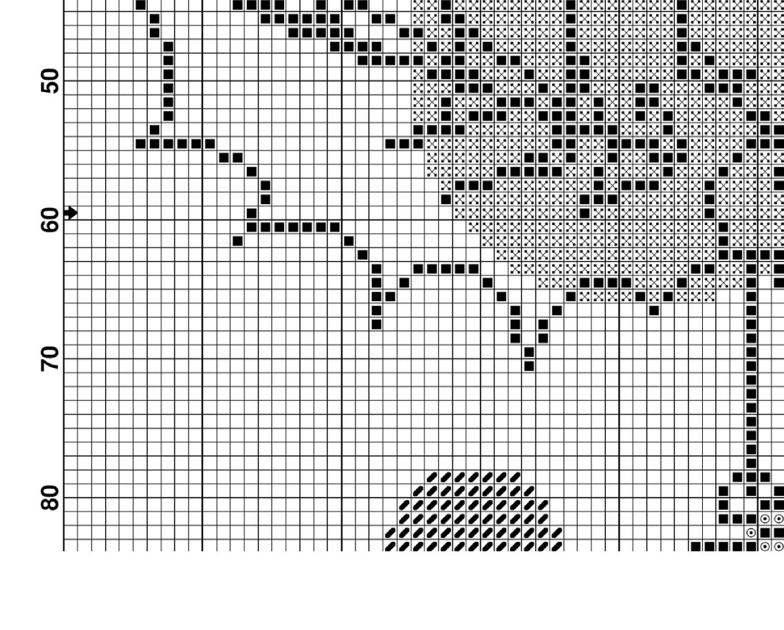 Christmas Holly Berry Cross Stitch Pattern PDF Easy Christmas - Etsy