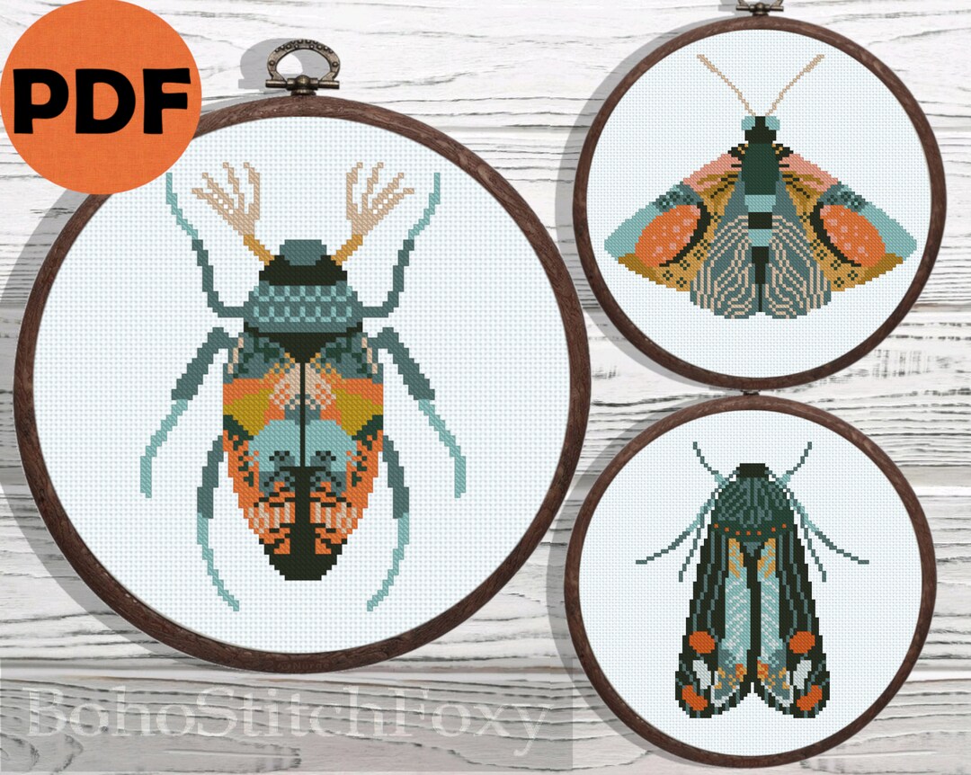 Insect Cross Stitch Patterns PDF, Insect Cross Stitch Patterns ...