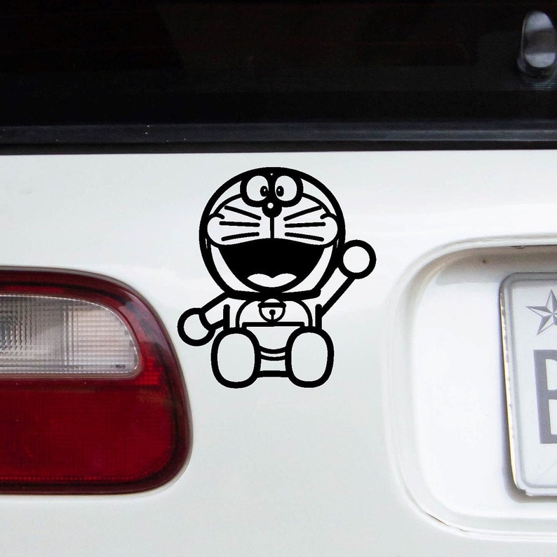 Doraemon Decal Sticker More Color & Size Option - Etsy