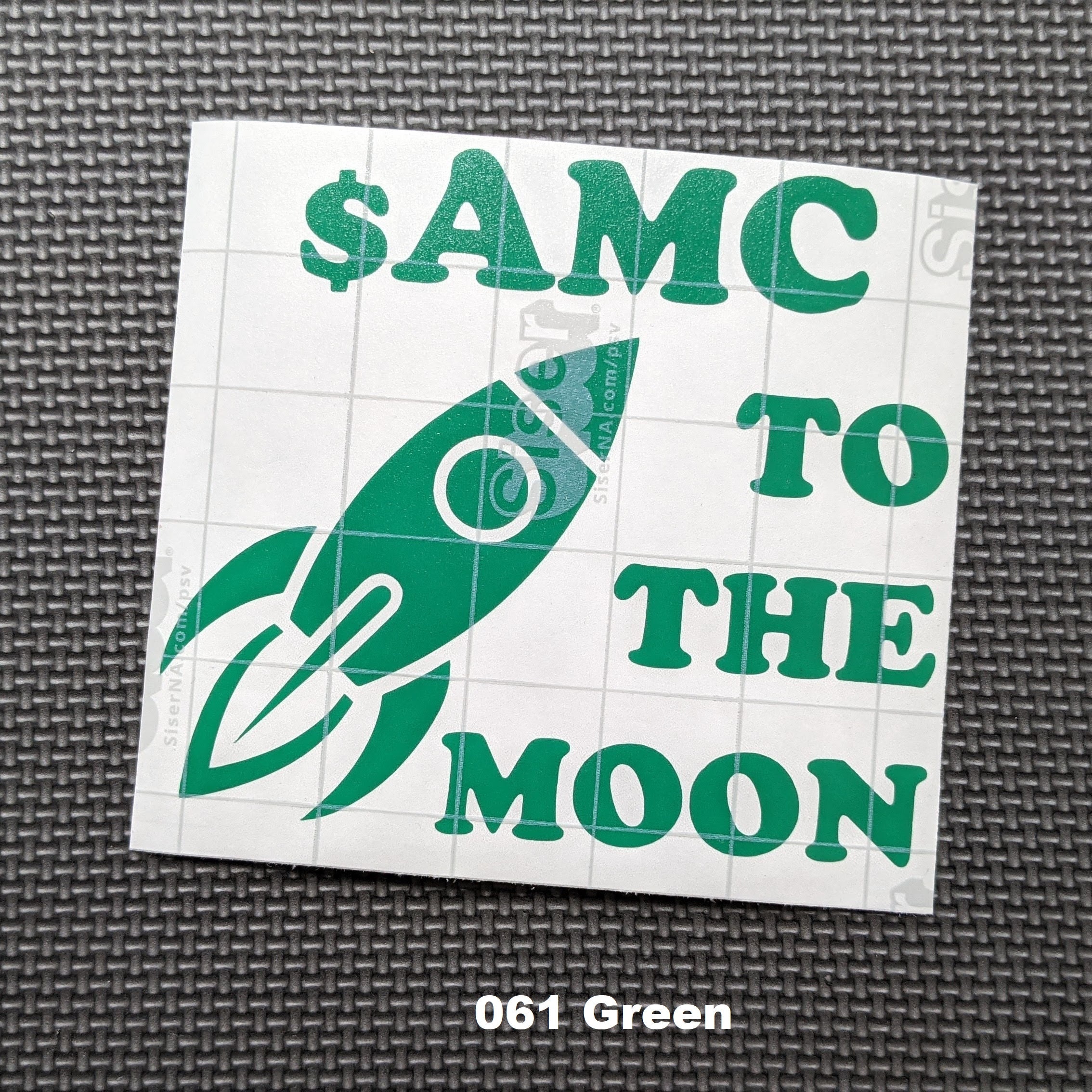 AMC to the Moon Decal Stickers More Color Options - Etsy