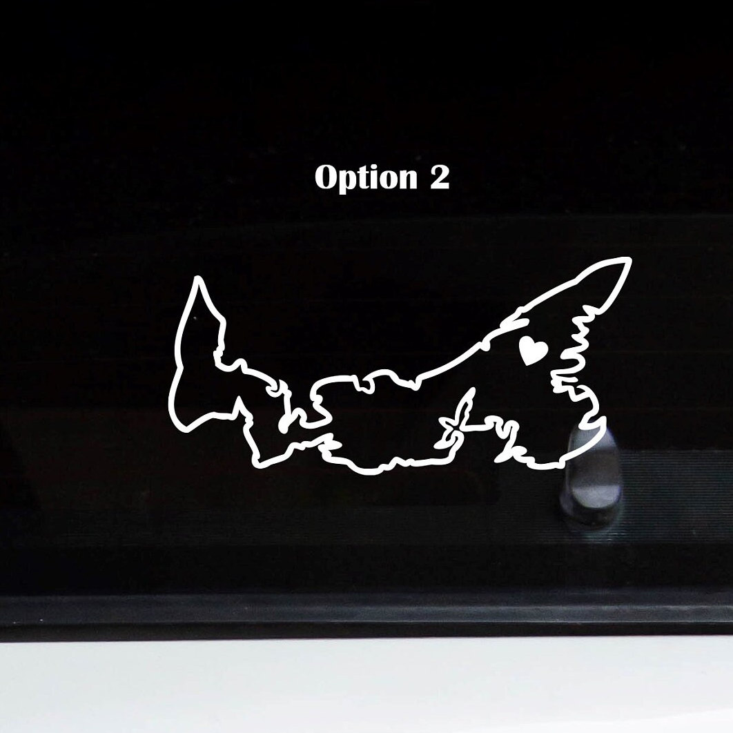 PEI Prince Edward Island Decal Sticker | More Color & Size Option - Etsy