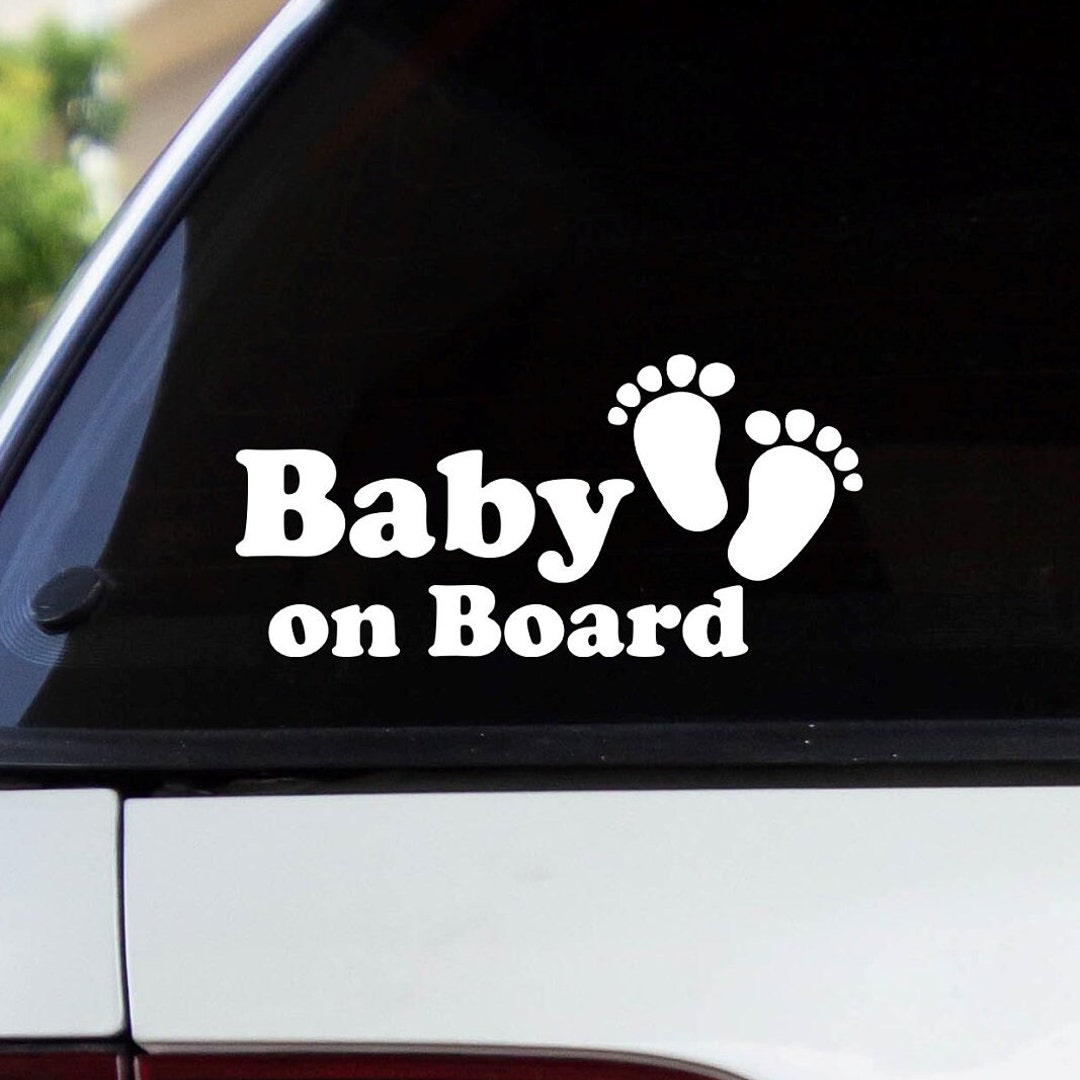 Baby on Board Decal Sticker | More Color & Size Option - Etsy