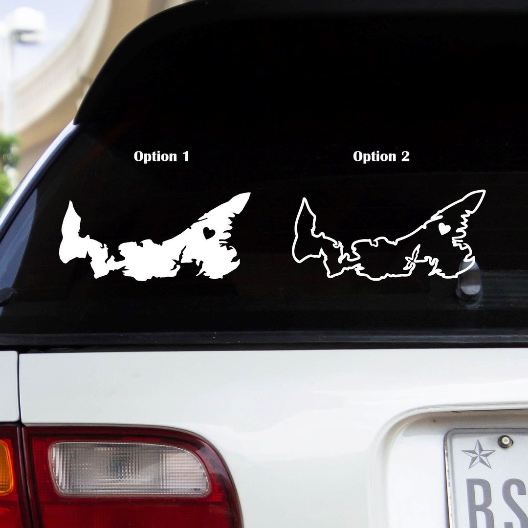 PEI Prince Edward Island Decal Sticker | More Color & Size Option - Etsy