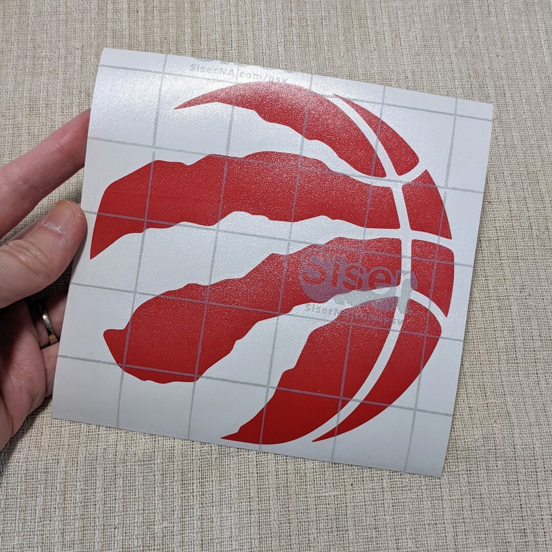 Raptors Bball Decal Sticker | More Color & Size Option - Etsy