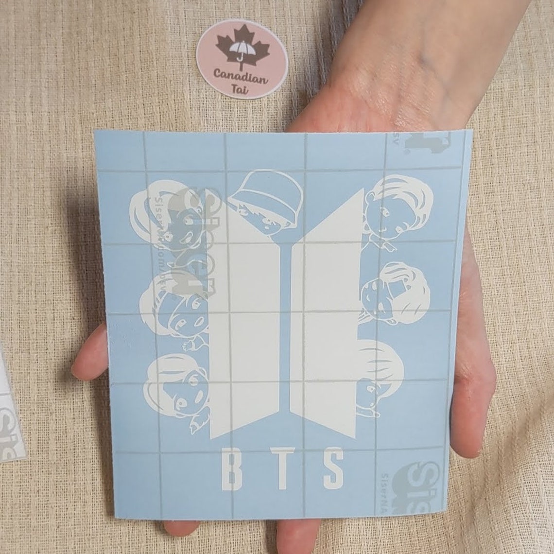 BTS Kpop Decal Sticker More Color & Size Option - Etsy Canada