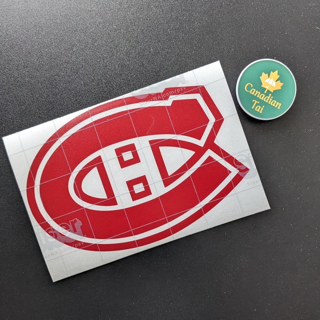 Montreal Canadiens Decal Sticker | More Color & Size Options - Etsy
