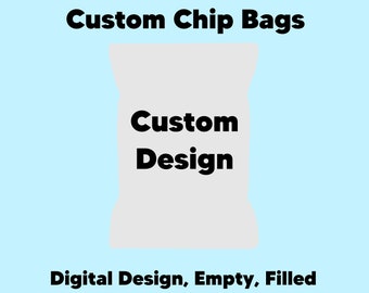 Money Theme Chip Bags Money Bags Money Favor Bags Custom - Etsy