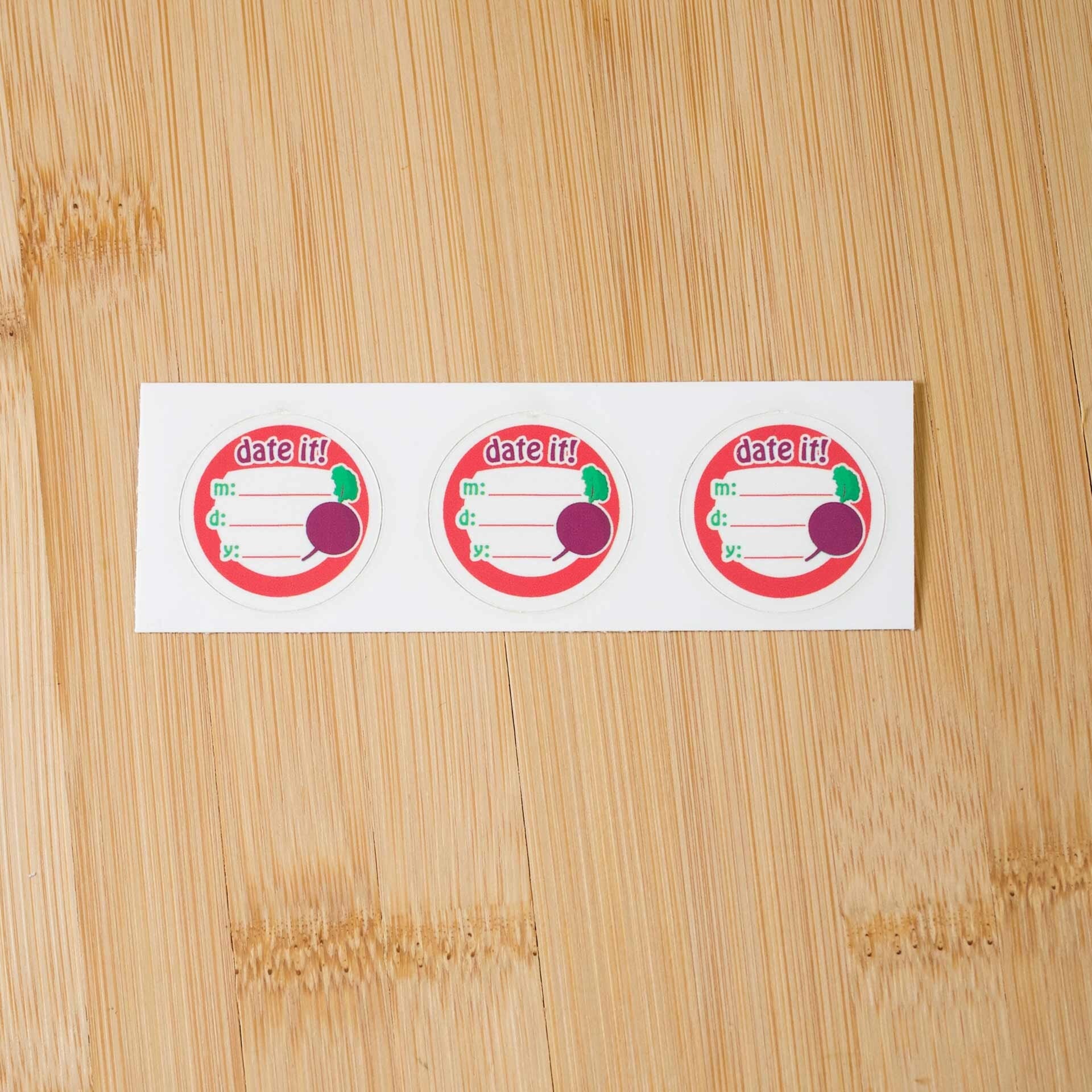Food Date Label Food Storage Sticker Write-on Label - Etsy
